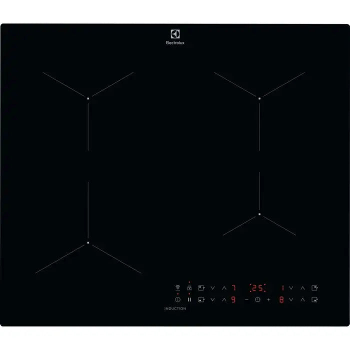 Electrolux LIL61434C Black Built-in 59 cm Zone induction hob 4 zone(s ...