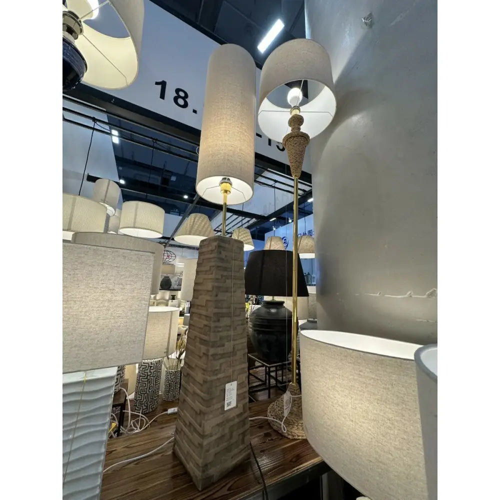 Floor Lamp Home ESPRIT 25 x 25 x 165 cm — Dragtek