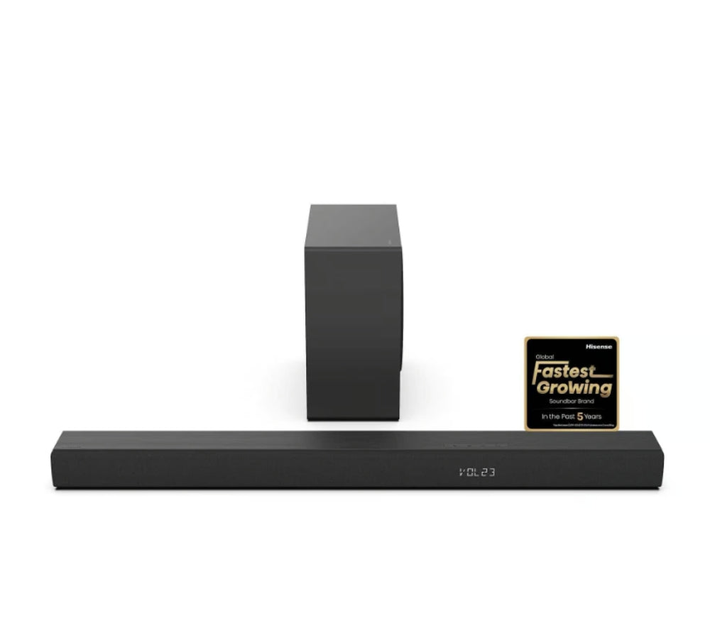 Hisense HS3100, 6-speaker surround sound system, 480W Total Output Pow ...